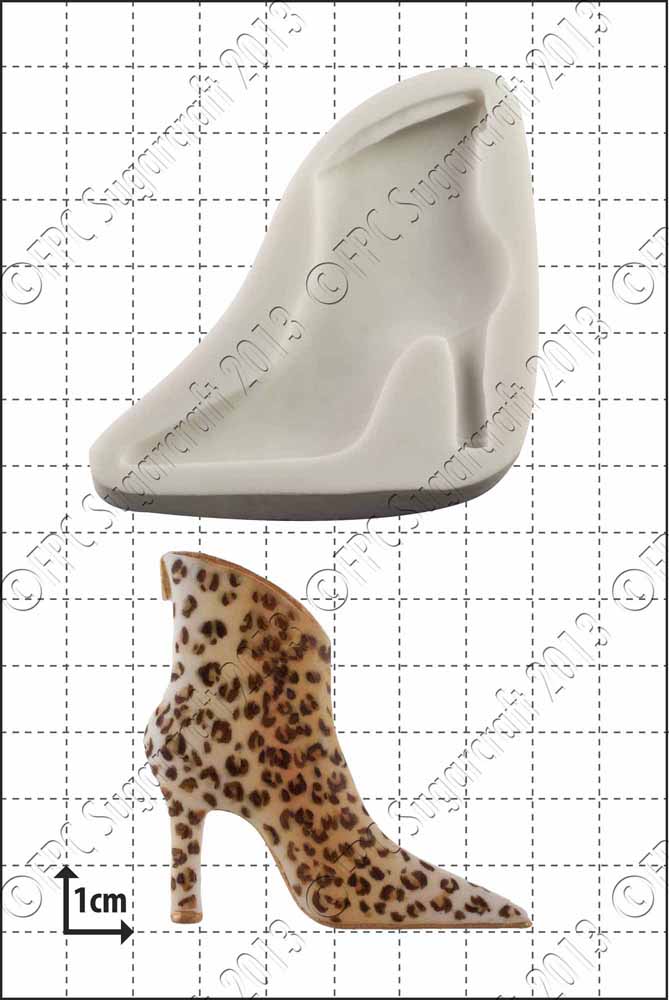 'Fashion Boot (1)' Silicone Mould by FPC Sugarcraft - www.fpcsugarcraft ...