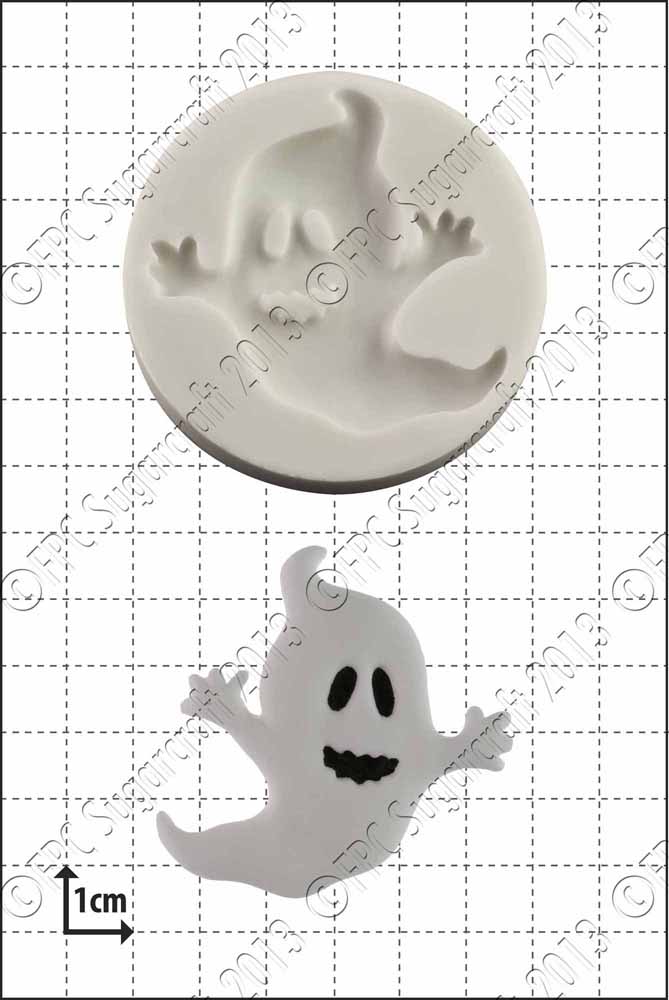 'Ghost' Silicone Mould by FPC Sugarcraft - www.fpcsugarcraft.co.uk