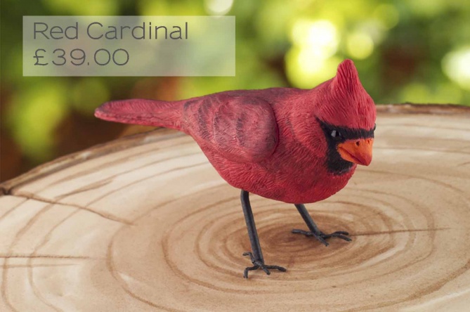 'Red Cardinal' Silicone Mould by FPC Sugarcraft - www.fpcsugarcraft.co.uk